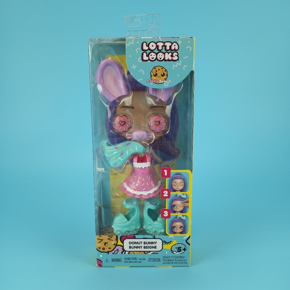 Mattel | Toys | New Mattel 29 Lotta Looks Cookie Swirl Donut Bunny Mood ...